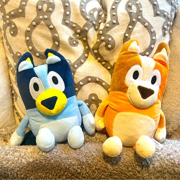 Bluey | Toys | Bluey And Bingo Plushies Stuffed Animals Inches Tall ...